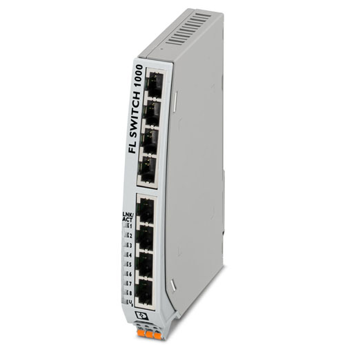 Phoenix Contact - FL SWITCH 1008N - Industrial Ethernet Switch ...