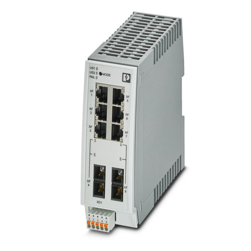 Phoenix Contact - FL SWITCH 2206C-2FX - Industrial Ethernet Switch ...