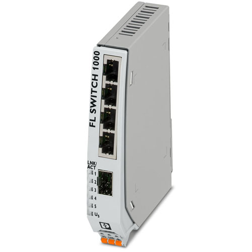 Phoenix Contact - FL SWITCH 1004NT-SFX - Industrial Ethernet Switch ...