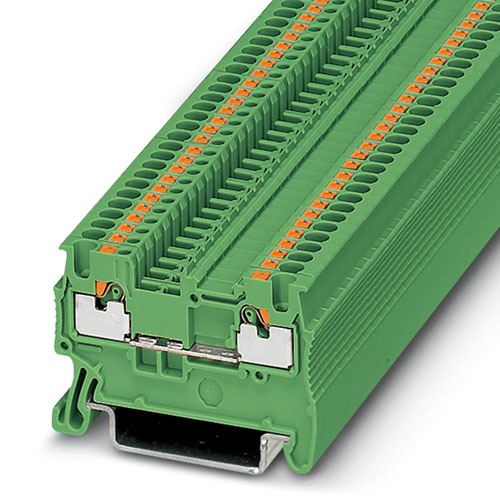 PHOENIX CONTACT - PT 1,5/S GN - Feed-through terminal block | EXPONENT ...