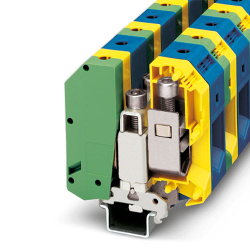 PHOENIX CONTACT - UKH 95-PE/N - Installation ground terminal block ...