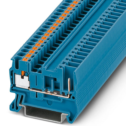 Phoenix Contact - PT 2,5/1P BU - Feed-through terminal block | EXPONENT CONTROLS AND ELECTRICAL ...