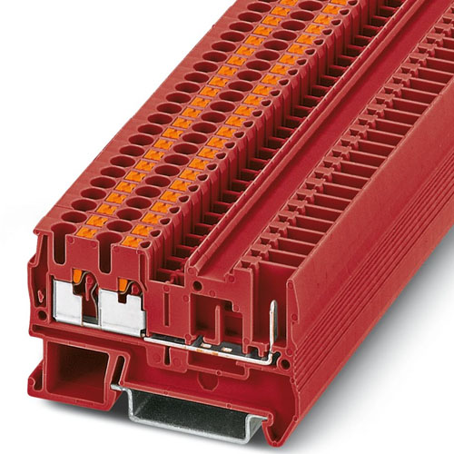 Phoenix Contact - PT 2,5-TWIN/1P RD - Feed-through terminal block | EXPONENT CONTROLS AND ...