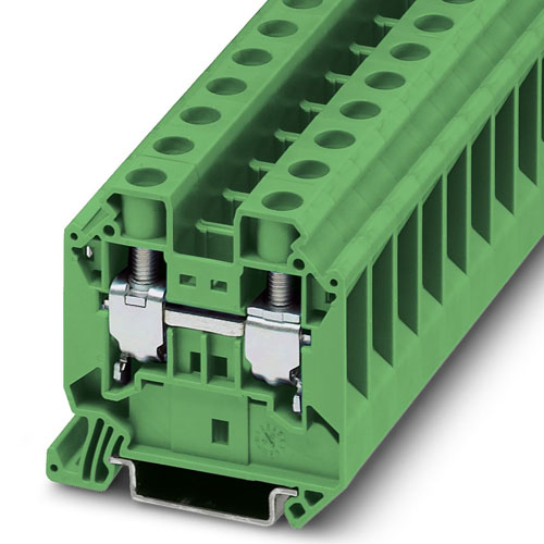 PHOENIX CONTACT - UT 16 GN - Feed-through terminal block | EXPONENT CONTROLS AND ELECTRICAL CORP.